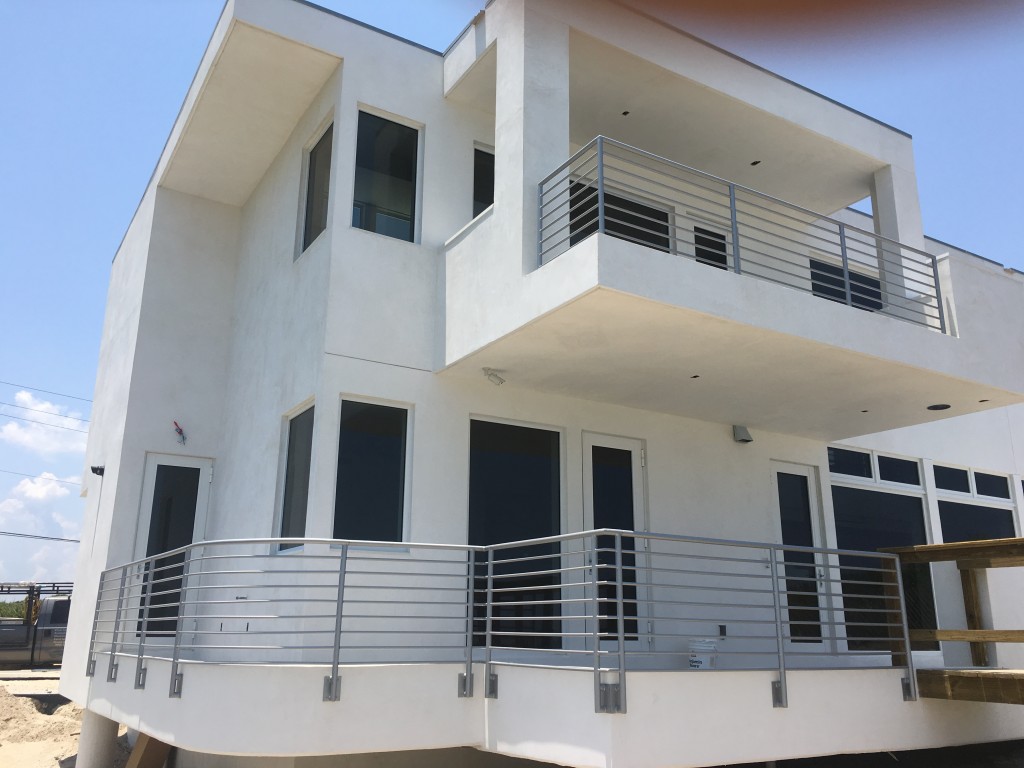 Modern Beach House Rails