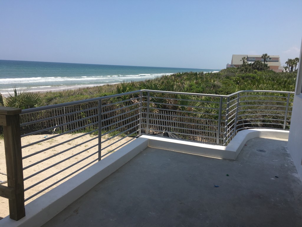 Modern Beach House Rails