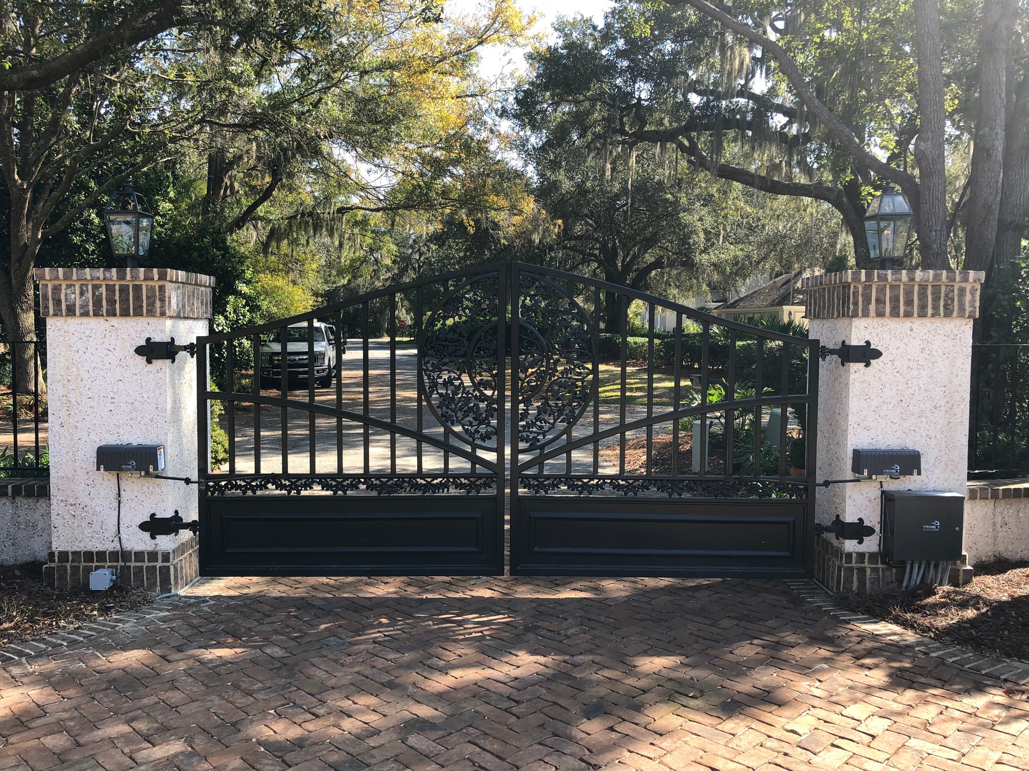 Edwards Ornamental Iron - Photo Gallery - Driveway Gates