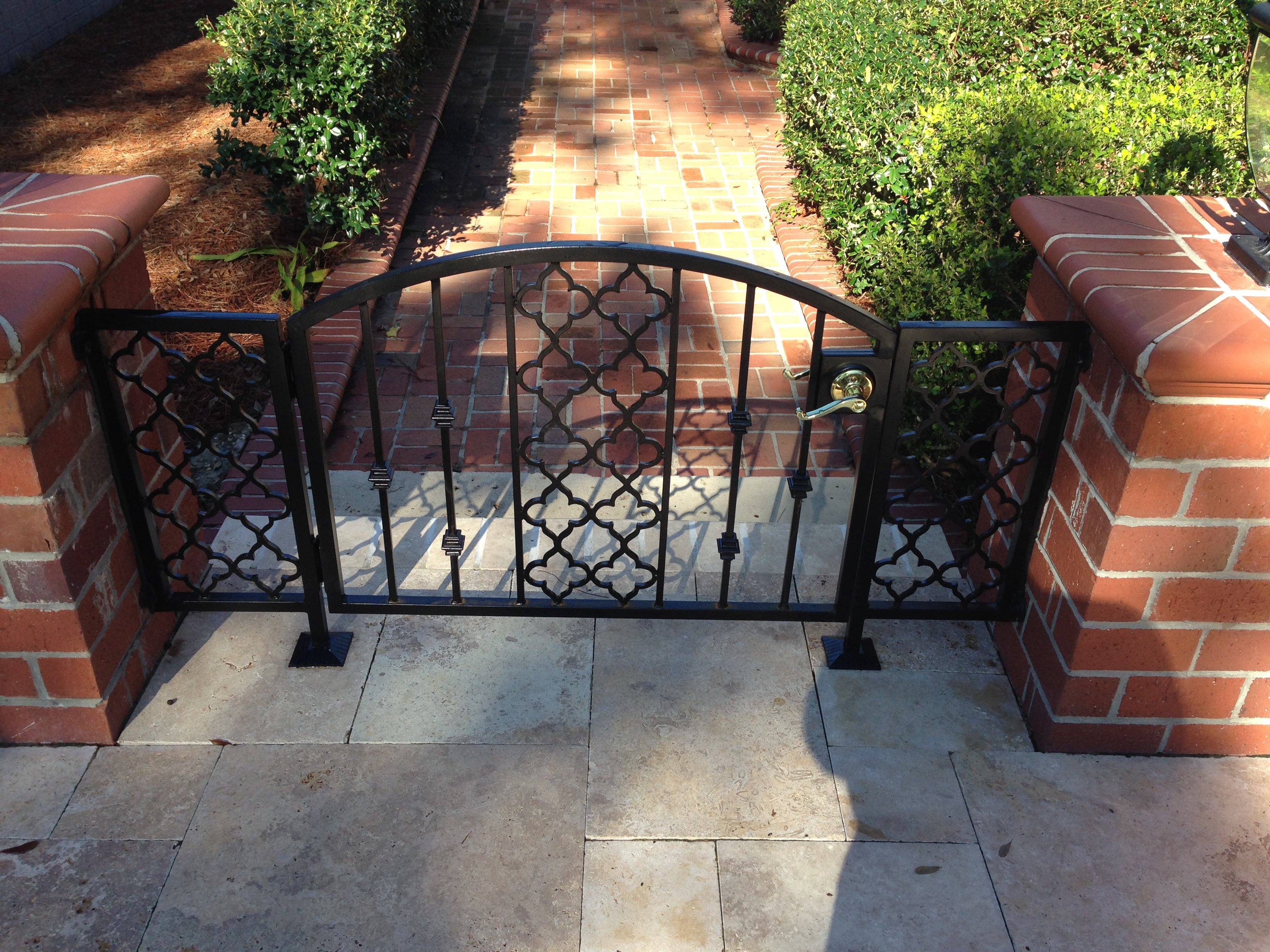 Edwards Ornamental Iron - Photo Gallery - Walkway Gate Photos